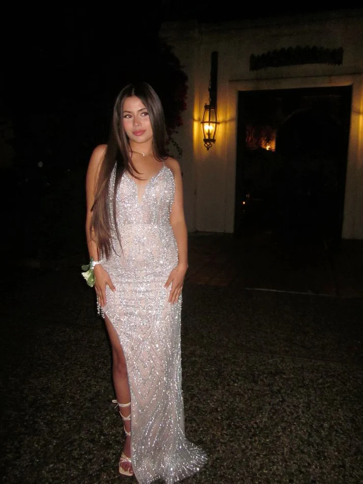 Modest Senior Prom Dresses High Schools Inspiration Mermaid Spaghetti ...