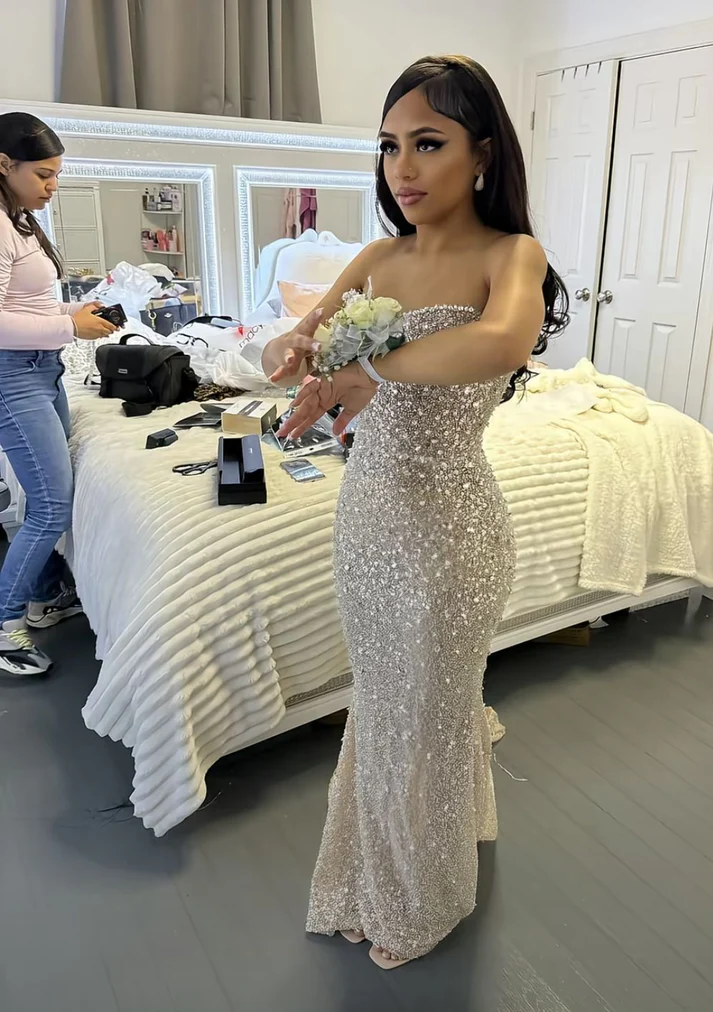 Modest Senior Prom Dresses High Schools Inspiration Mermaid Sweetheart ...